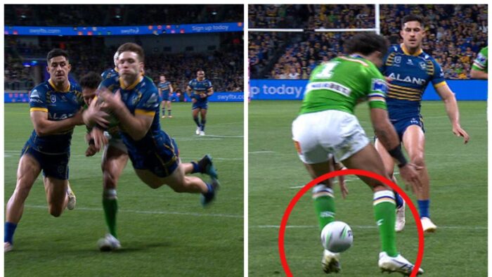 ‘Taken middle stump’: Raiders ruined by Savage bounce in hilarious ...