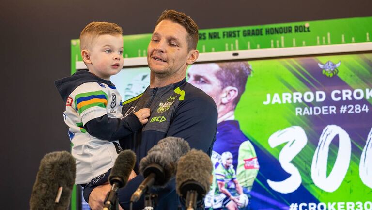 'This makes it feel very real': Croker's 300th starting to hit home ...