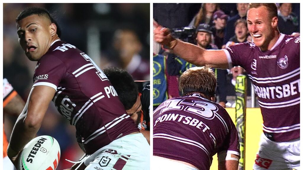 'Brilliant moment': DCE's wholesome Jurbo gift as Manly enforcer shines ...