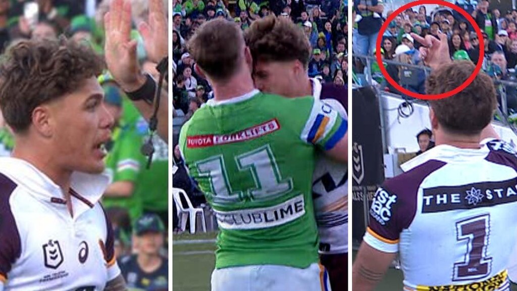 'Leading with head': Walsh's wild fan act after brain-snap as baiting ...
