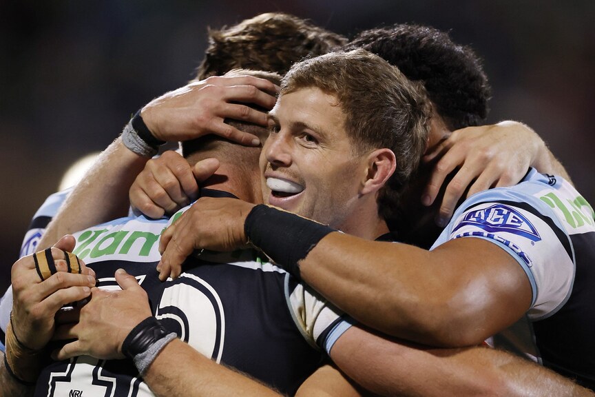 Three Sharks approach perfection in shock semi-final win: NRL Finals ...