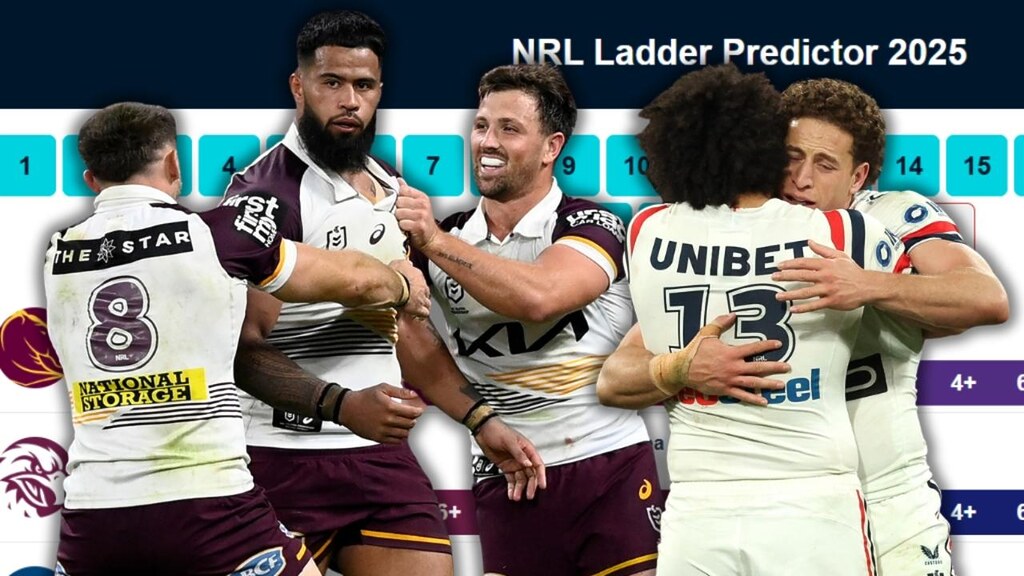 NRL 2025 Run Home: Top eight locked and loaded, potential week 1 finals ...